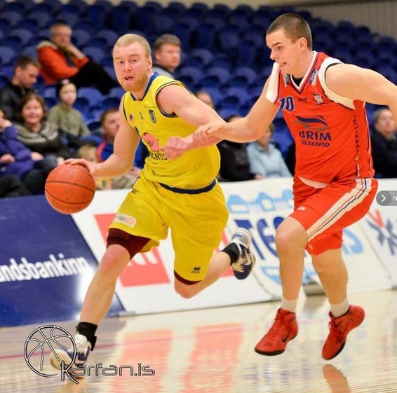 Egill Egilsson í Skallagrím - Karfan