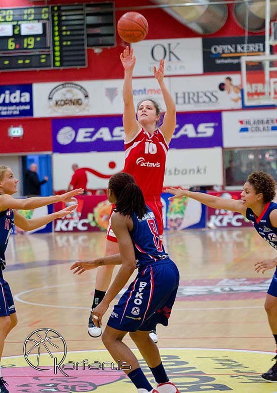 Keflvíkingum stillt upp við vegg - Jence frábær í sigri Hauka - Karfan