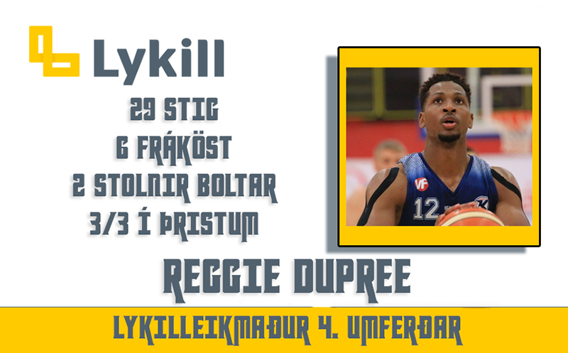 Lykill: Reggie Dupree - Karfan