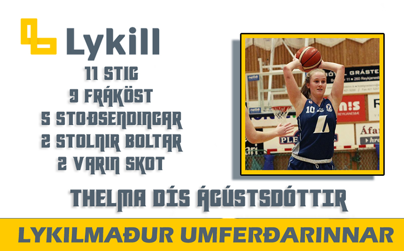 Lykill: Thelma Dís Ágústsdóttir - Karfan