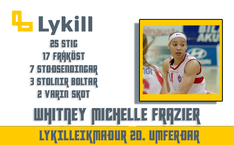 Lykill: Whitney Michelle Frazier - Karfan
