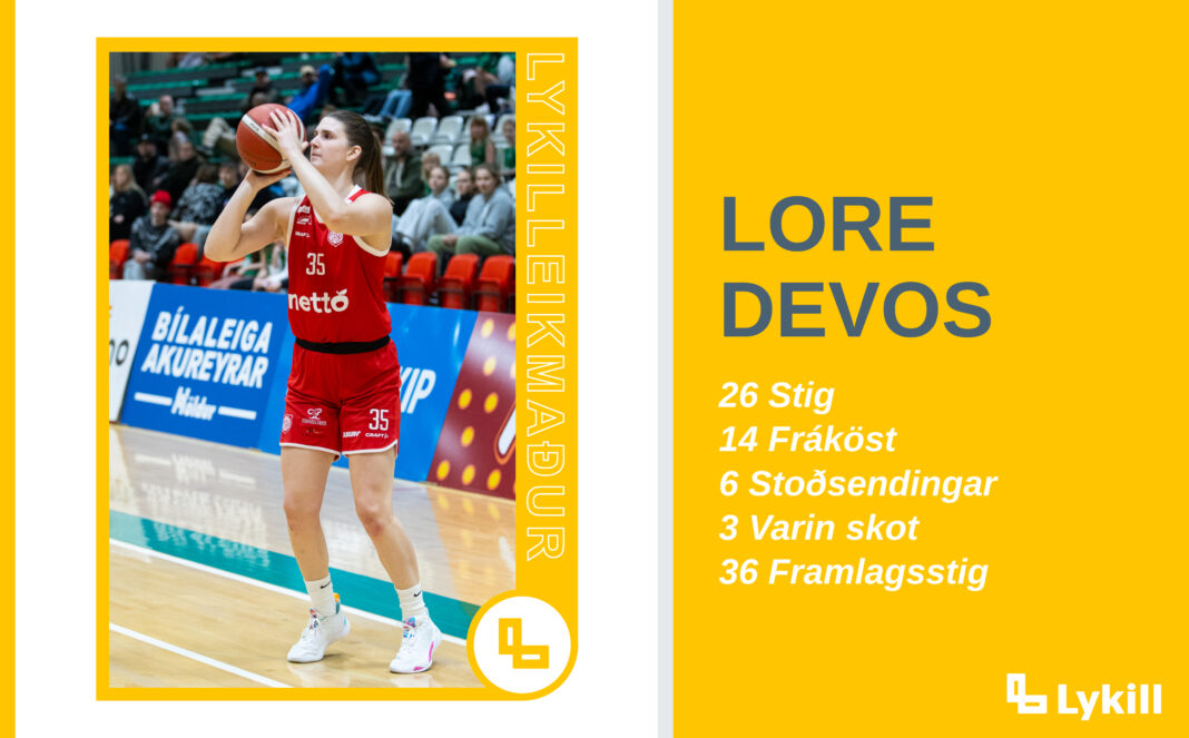 Lykill: Lore Devos - Karfan