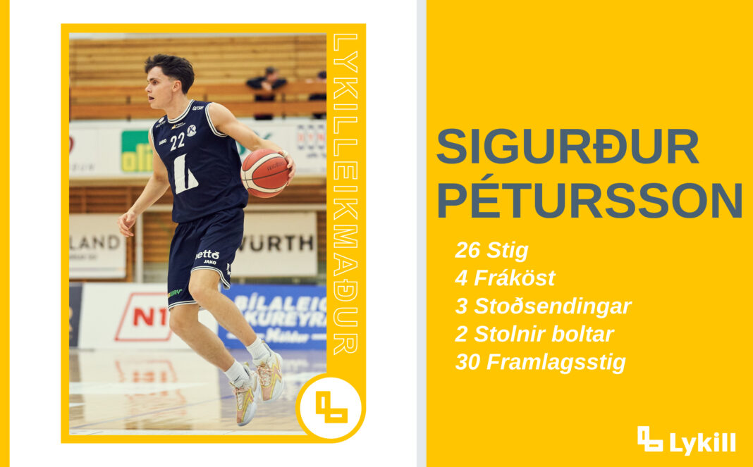 Lykill: Sigurður Pétursson - Karfan