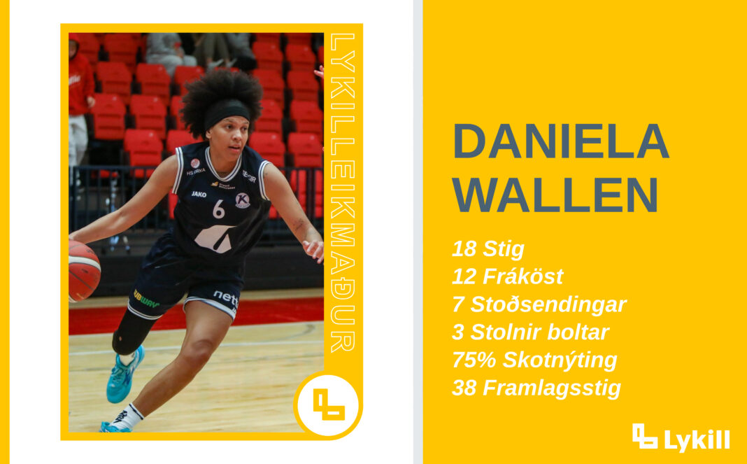 Lykill: Daniela Wallen - Karfan