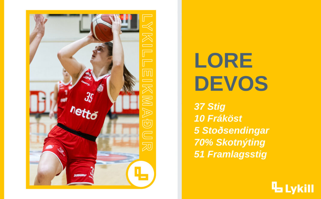 Lykill: Lore Devos - Karfan