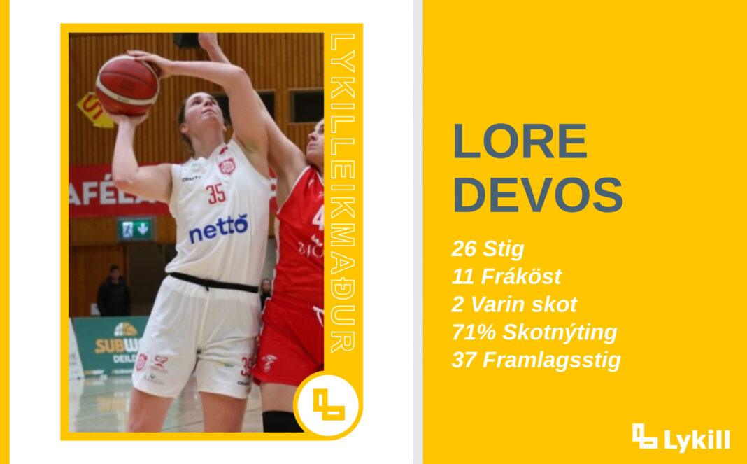 Lykill: Lore Devos - Karfan