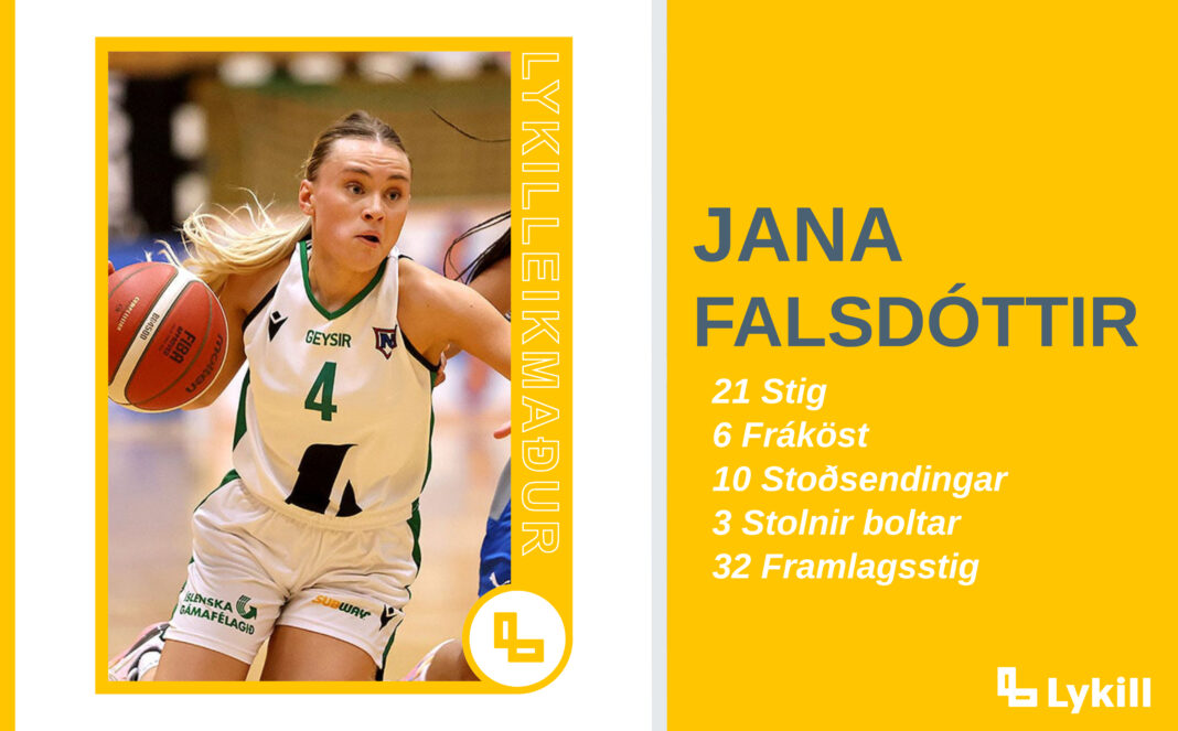 Lykill: Jana Falsdóttir - Karfan