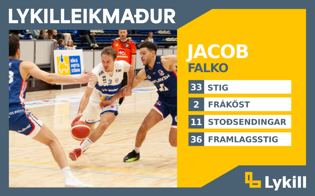 Lykill: Jacob Falko - Karfan