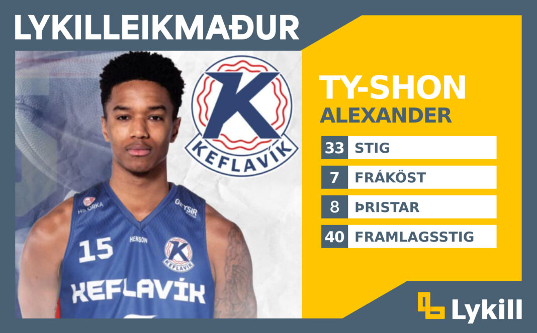 Lykill: Ty Shon Alexander - Karfan